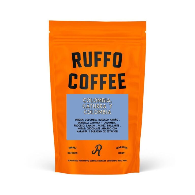 Café Colombia Caturra y Colombia - Tostador Ruffo Coffee - Ruffo Coffee